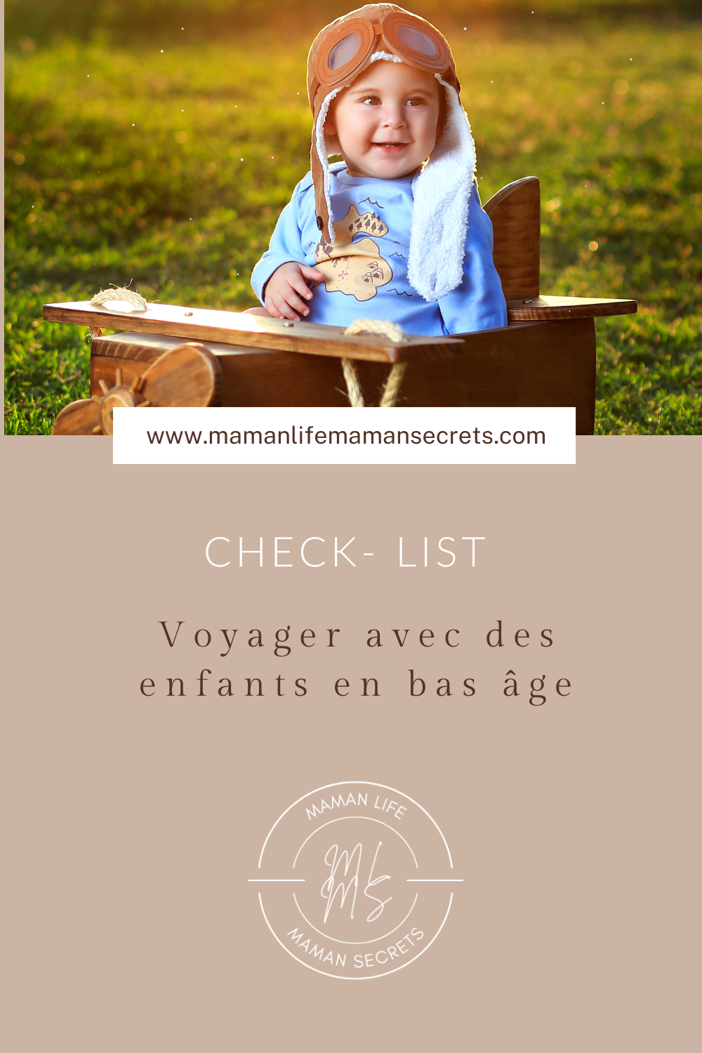 Voyager avec des enfants en bas âge- Check-list des indispensables ...